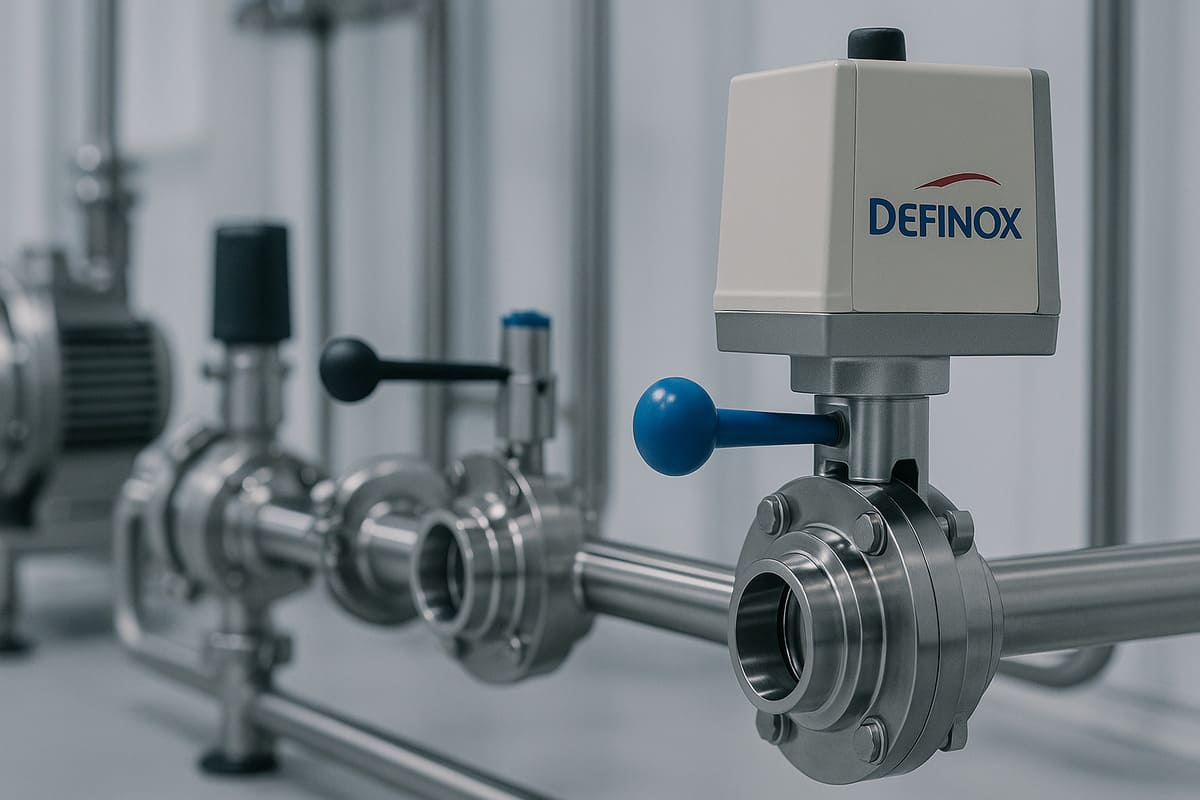 Distribuidor Definox en México | Válvulas sanitarias fiables