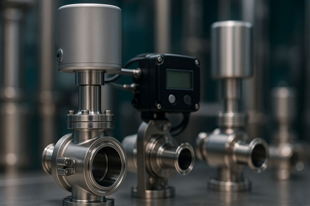 Características Técnicas Clave de Válvulas Sanitarias de Alto Rendimiento